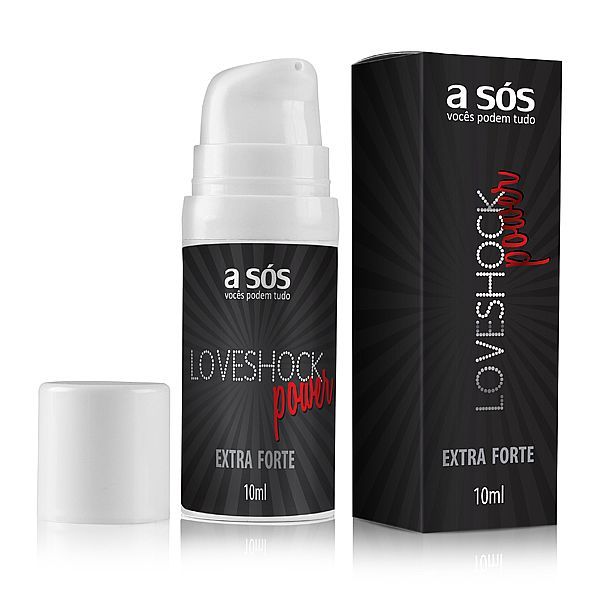 Gel A Sós Love Shock Power Eletrizante versão Extra Forte - Santo ...